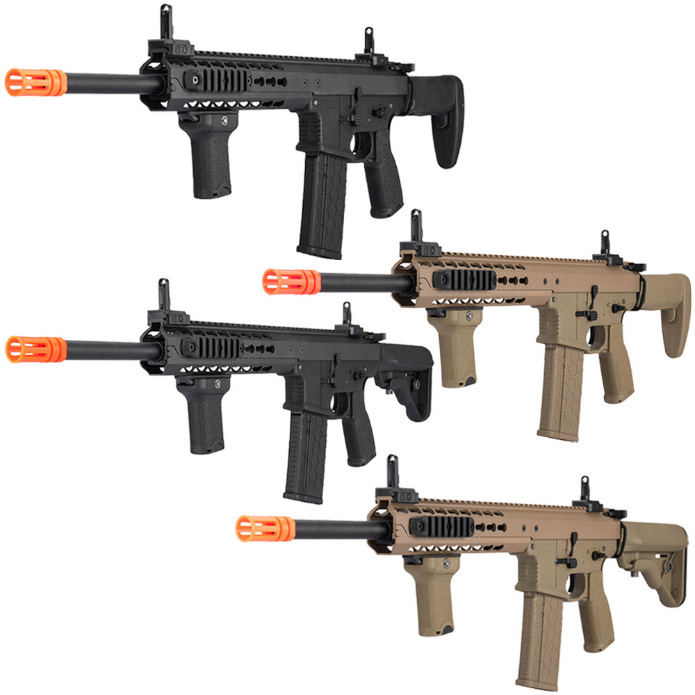 Lancer Tactical WARLORD KeyMod Carbine AEG Airsoft Rifle by DYTAC | AirsoftNMore.com