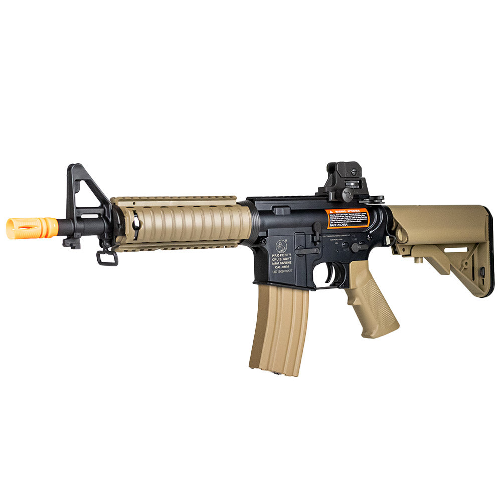 COLT M4 CQBR SOPMOD AEG Airsoft Rifle w/ Metal Gearbox by CYBERGUN ...