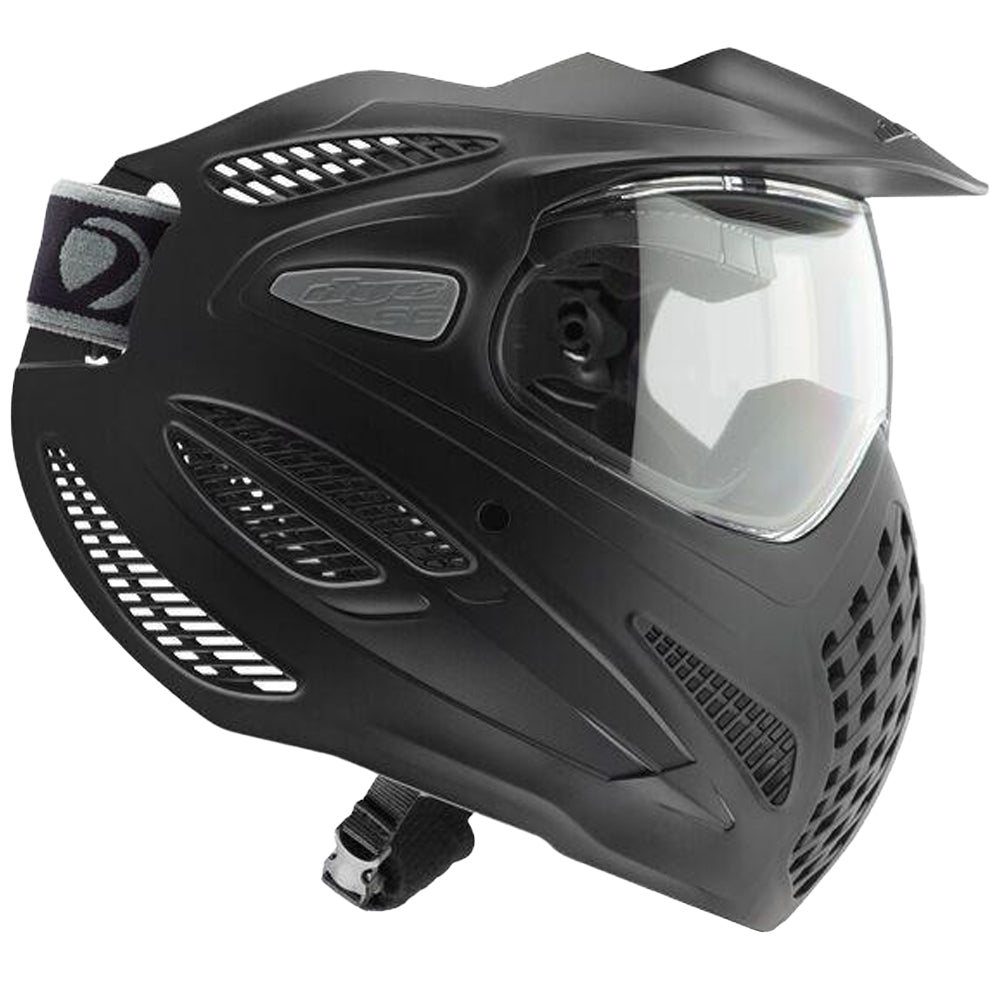 Dye Precision SE Airsoft Full Face Mask w/ Single Clear Lens ...