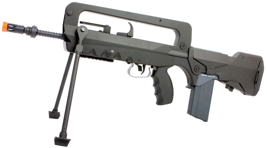 Cybergun French Foreign Legion FAMAS F1 AEG Electric Airsoft Rifle 350 ...