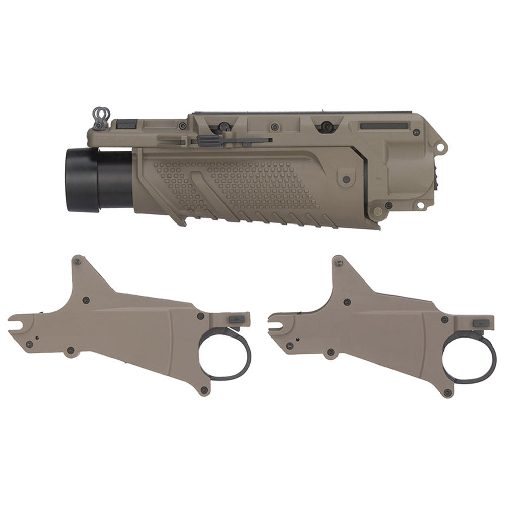 Lancer Tactical SCAR-Type EGLM 40mm Airsoft Grenade Launcher ...