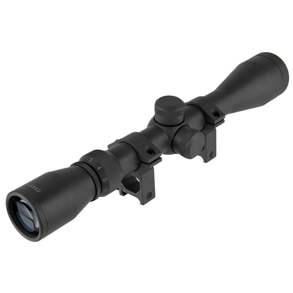 Lancer Tactical 3-9x40 Variable Zoom Rifle Scope w/ Mil-Dot Reticle ...