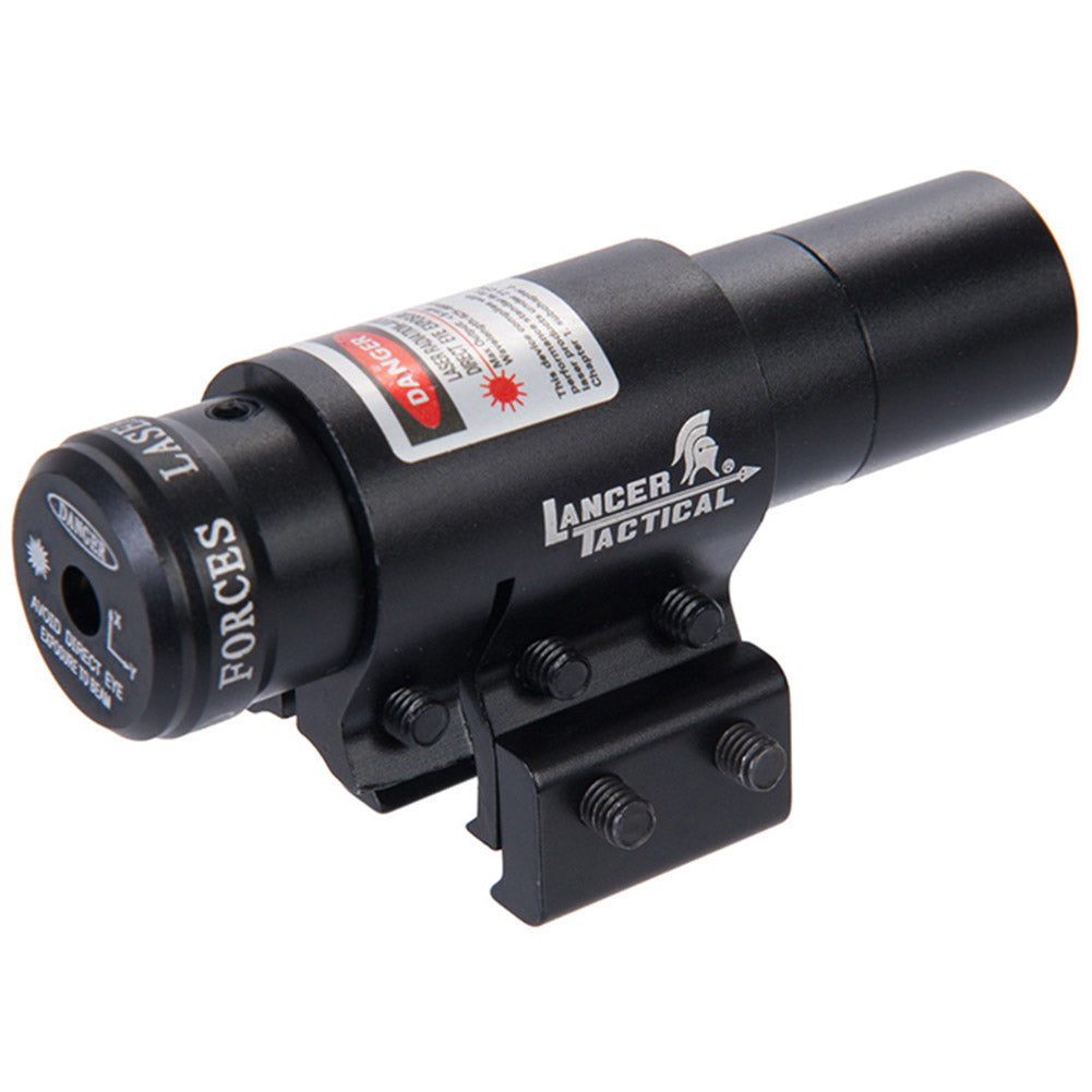 Lancer Tactical Full Metal Red Laser Aiming Dot Sight | AirsoftNMore.com