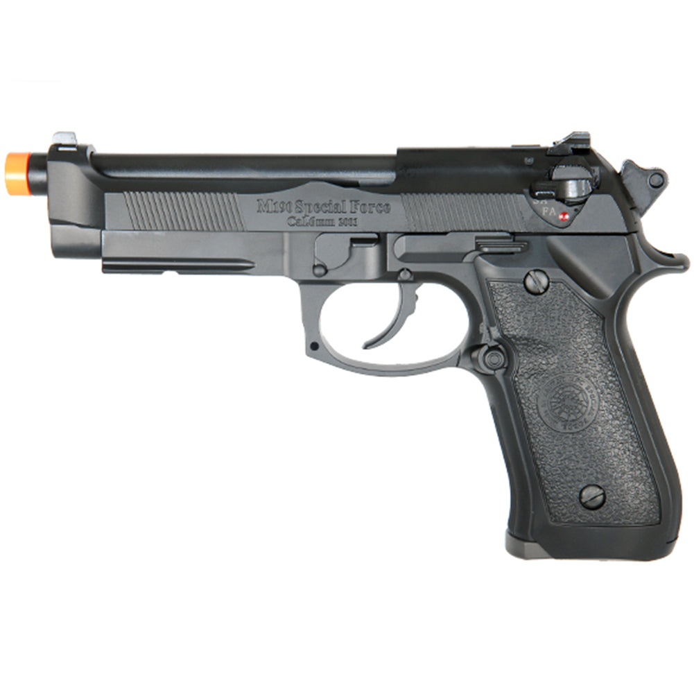 HFC M9 Tactical FULL AUTO Gas Blowback Airsoft Pistol w/ Case ...