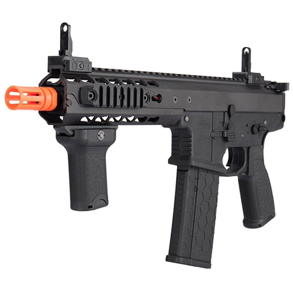 Lancer Tactical WARLORD Modular KeyMod Airsoft PDW AEG Rifle by DYTAC ...