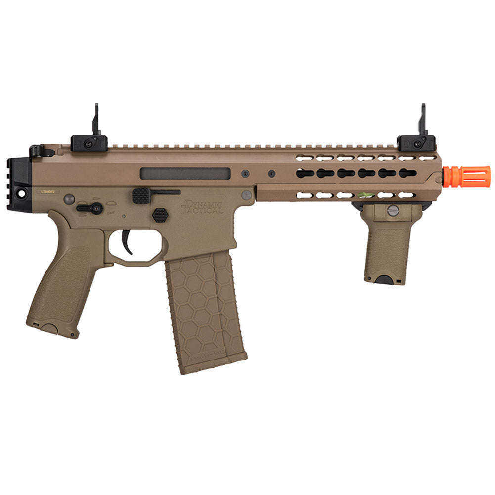 Lancer Tactical WARLORD Modular KeyMod Airsoft PDW AEG Rifle by DYTAC ...