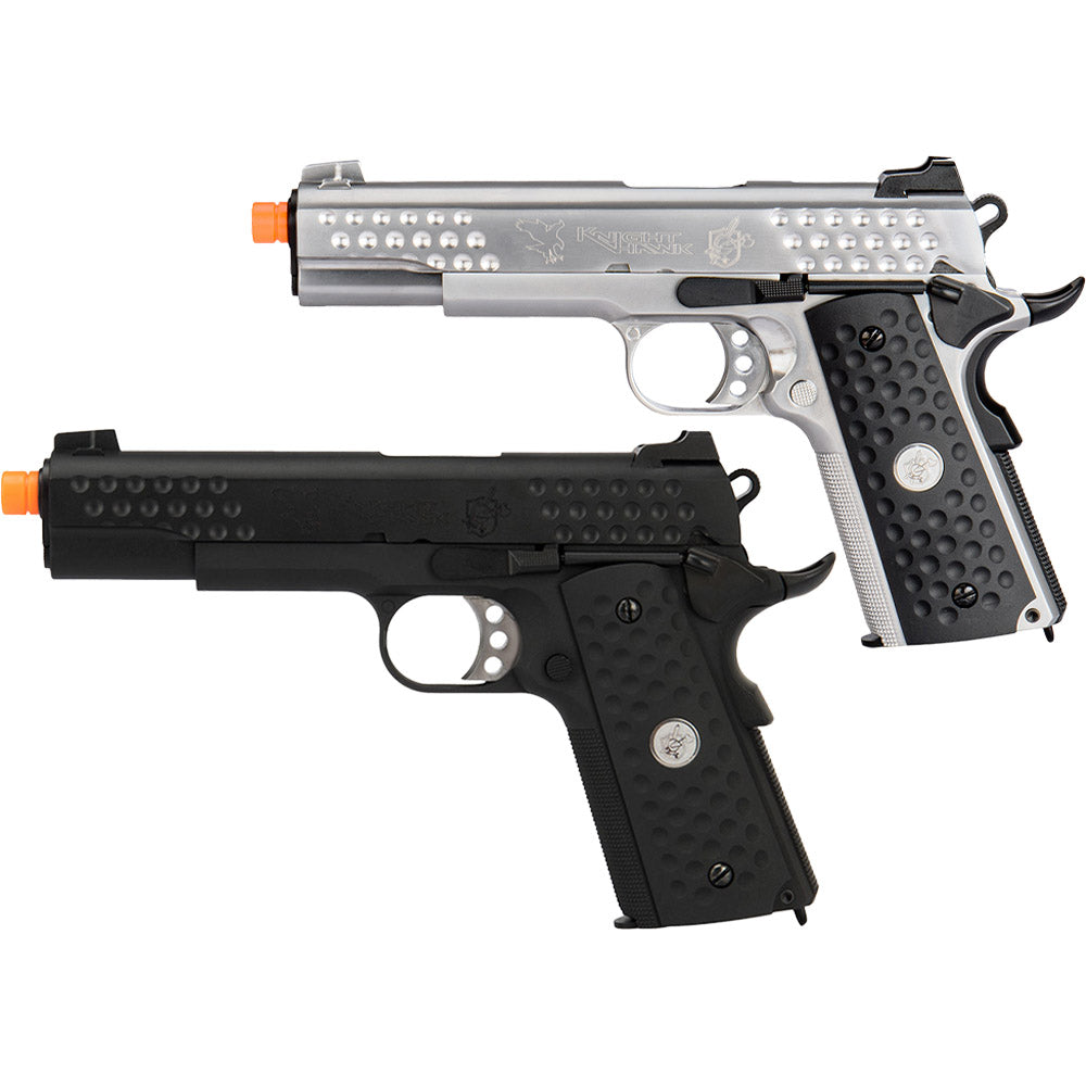 WE TECH Full Metal Knighthawk Custom 1911 GBB Airsoft Pistol ...