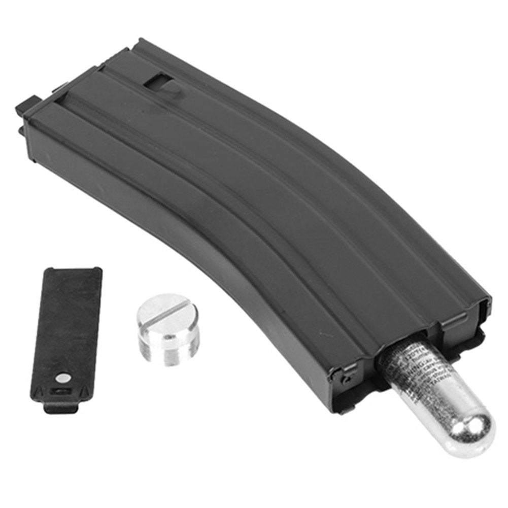 WE-TECH 30rd Open Bolt M4 Gas Blowback Airsoft Rifle Magazine ...