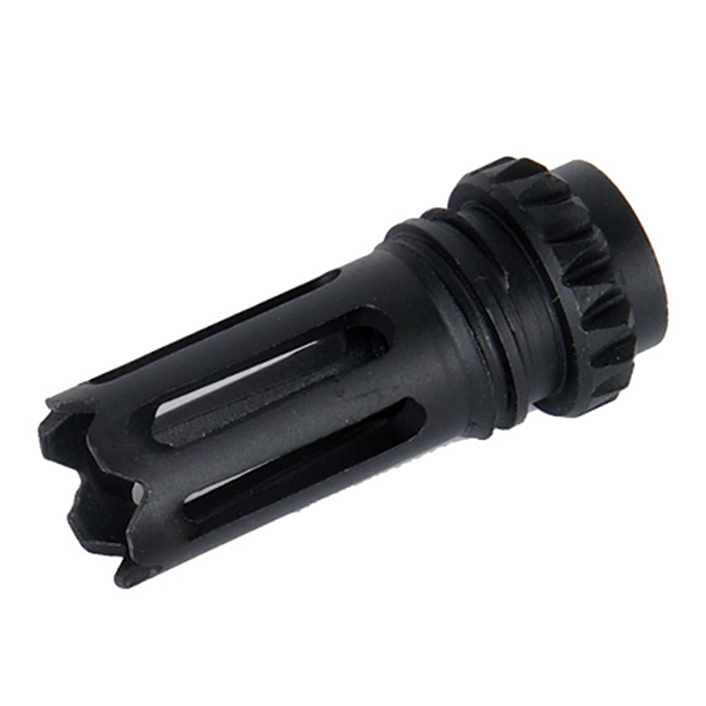 Dboys Steel MK16 / SCAR Flash Hider for Airsoft Guns 14mm CCW ...