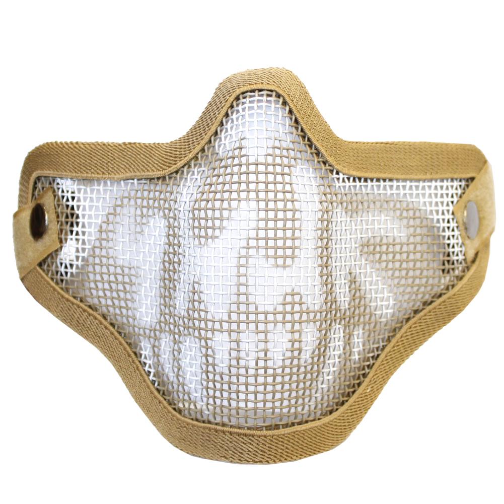 Bravo Airsoft Tactical Strike Steel Mesh Half-Face Mask | AirsoftNMore.com
