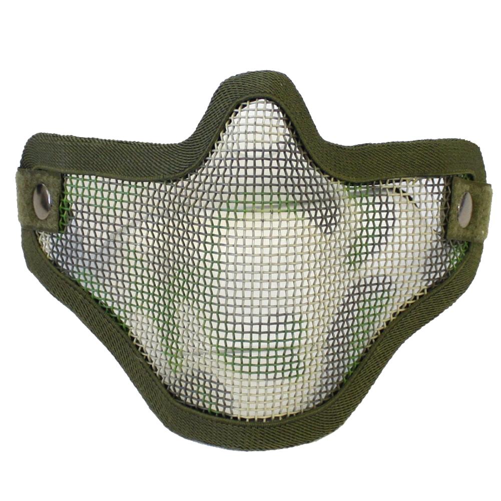 Bravo Airsoft Tactical Strike Steel Mesh Half-Face Mask | AirsoftNMore.com