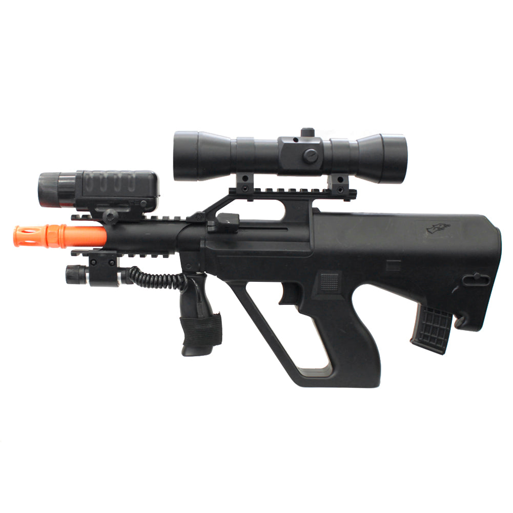 Double Eagle M45P Spring Powered Mini AUG Assault Rifle Airsoft Gun ...