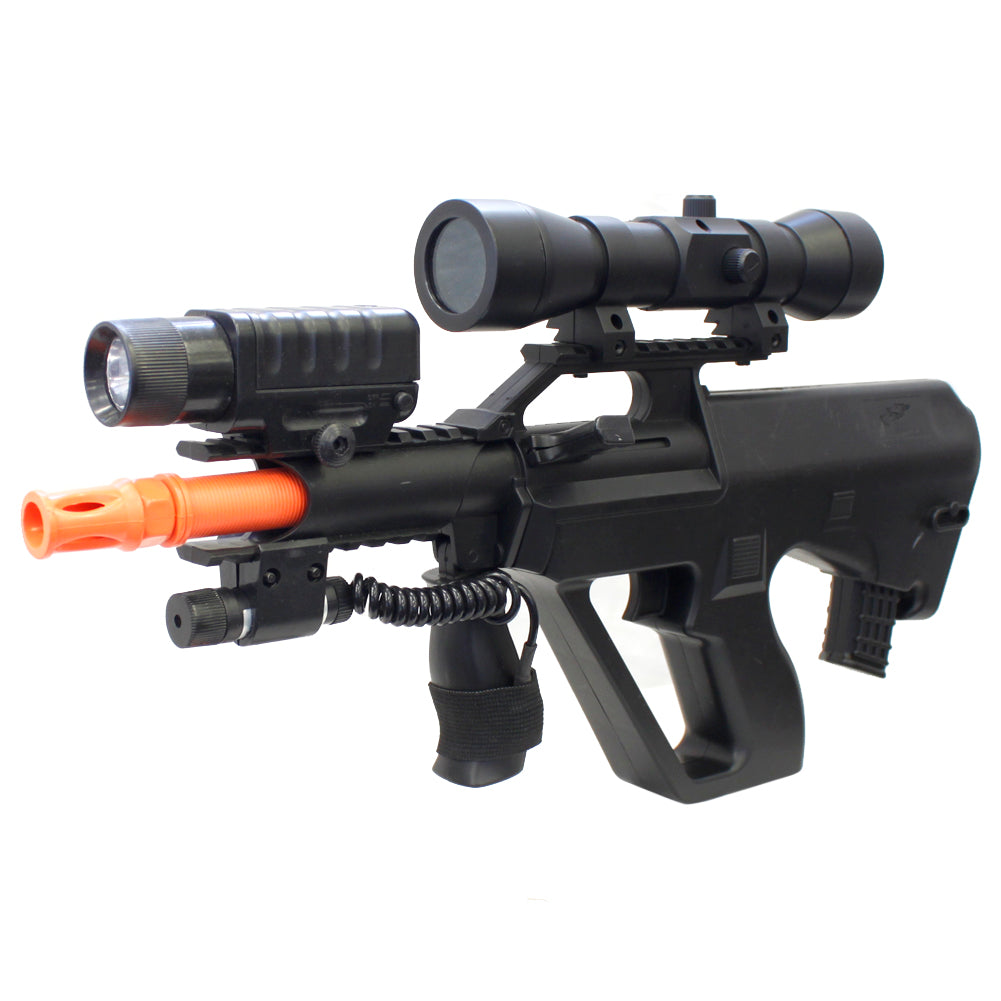 Double Eagle M45P Spring Powered Mini AUG Assault Rifle Airsoft Gun ...