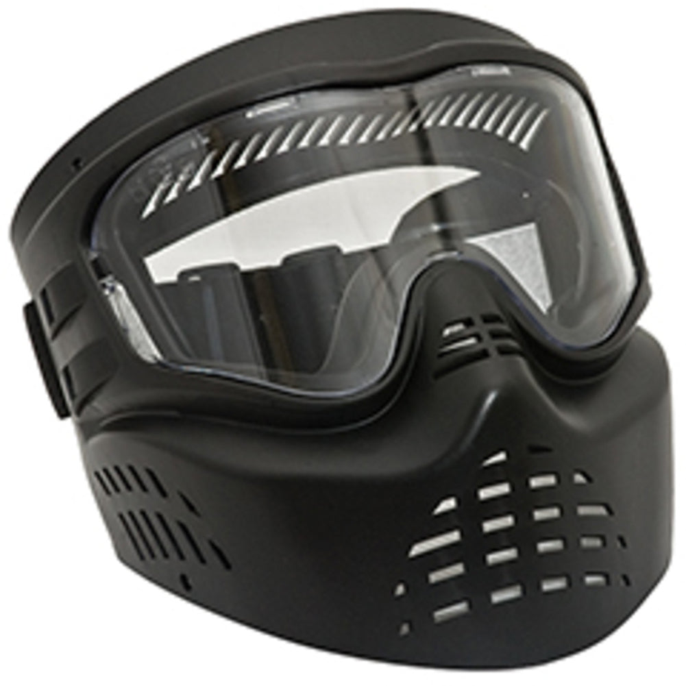 GxG X-VSN Anti-Fog Airsoft & Paintball Full Face Mask - Black ...