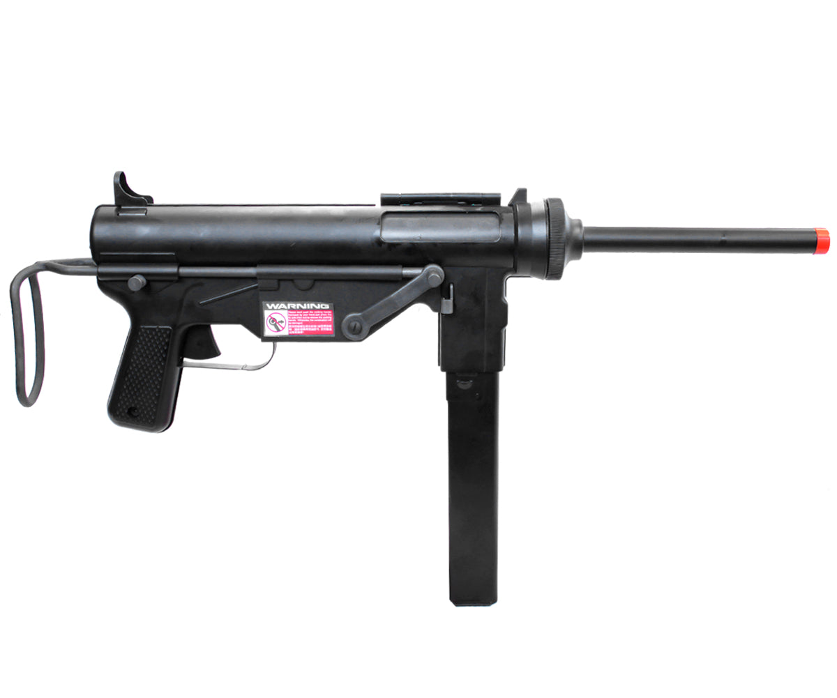 ICS Full Metal M3 Grease Gun WWII Airsoft Submachine Gun AEG ...
