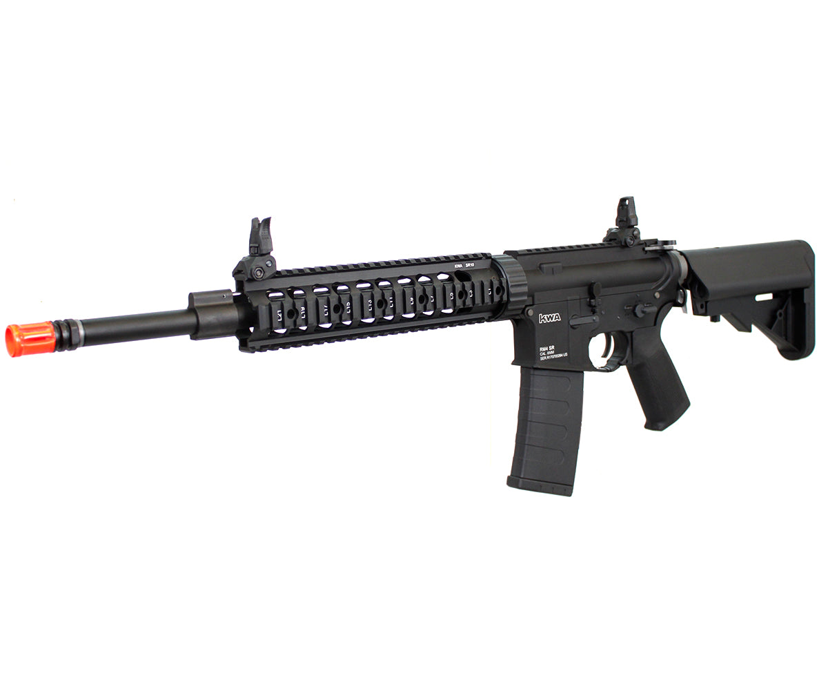 KWA Full Metal RM4 SR10 RIS AEG3 Electric Recoil Airsoft Rifle ...