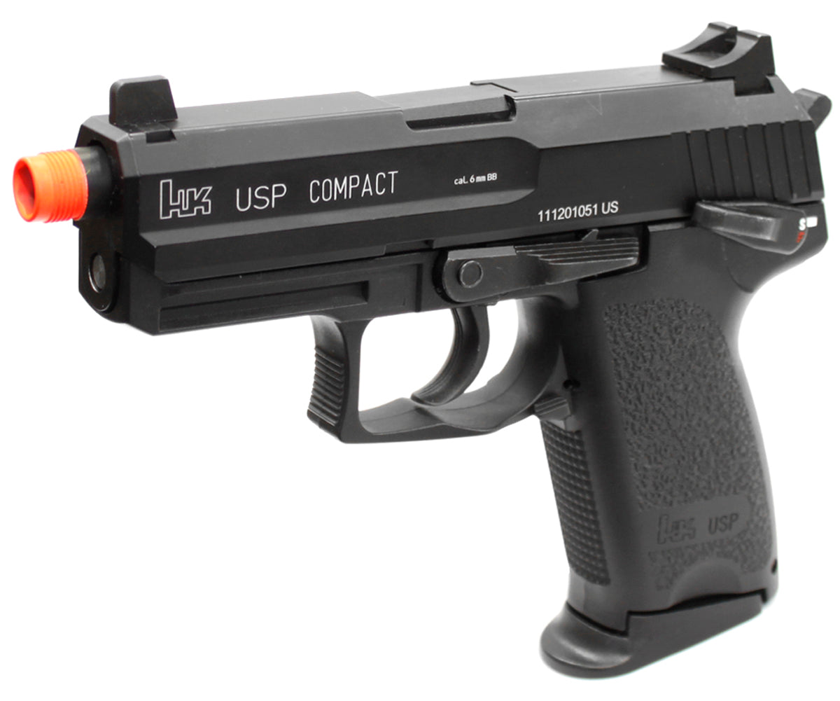 KWA Heckler & Koch USP Compact Tactical NS2 Gas Blowback Airsoft Gun ...