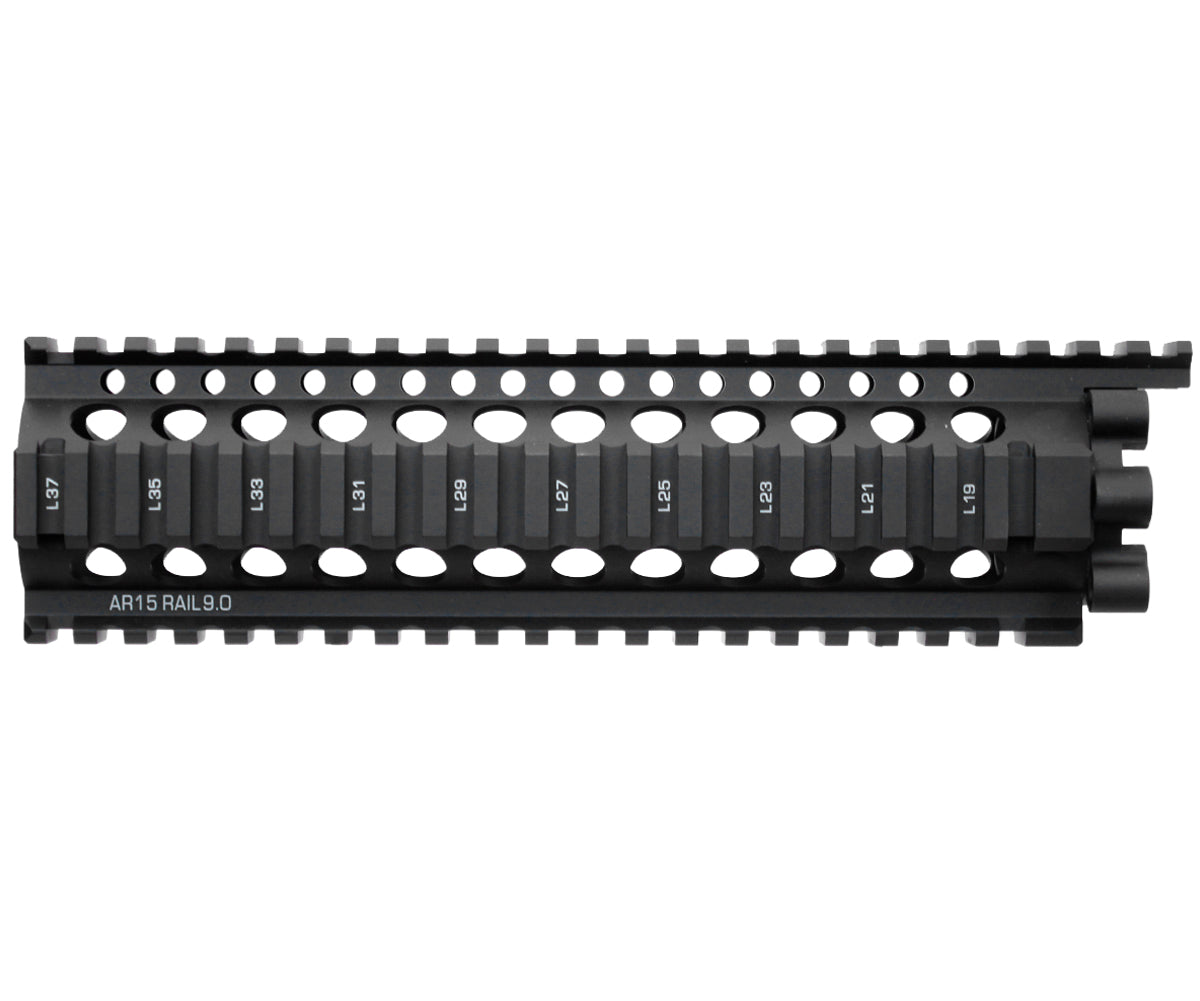 Madbull Daniel Defense 9" Lite Rail System Handguard - Black ...