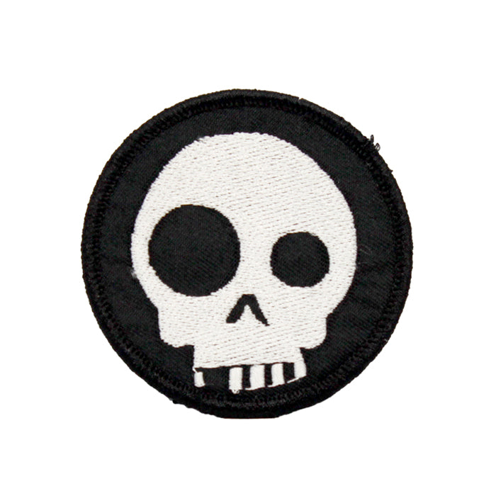 Skull - Patch - Morale Patch - Velcro Patch - Big Eye Socket Skull ...