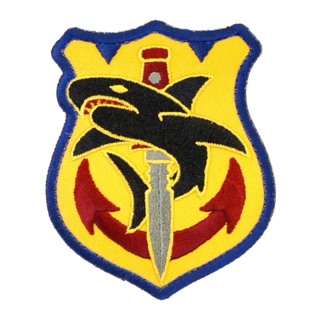 Mil-Spec Monkey Tactical Shark Velcro Patch Full Color | Airsoftnmore ...