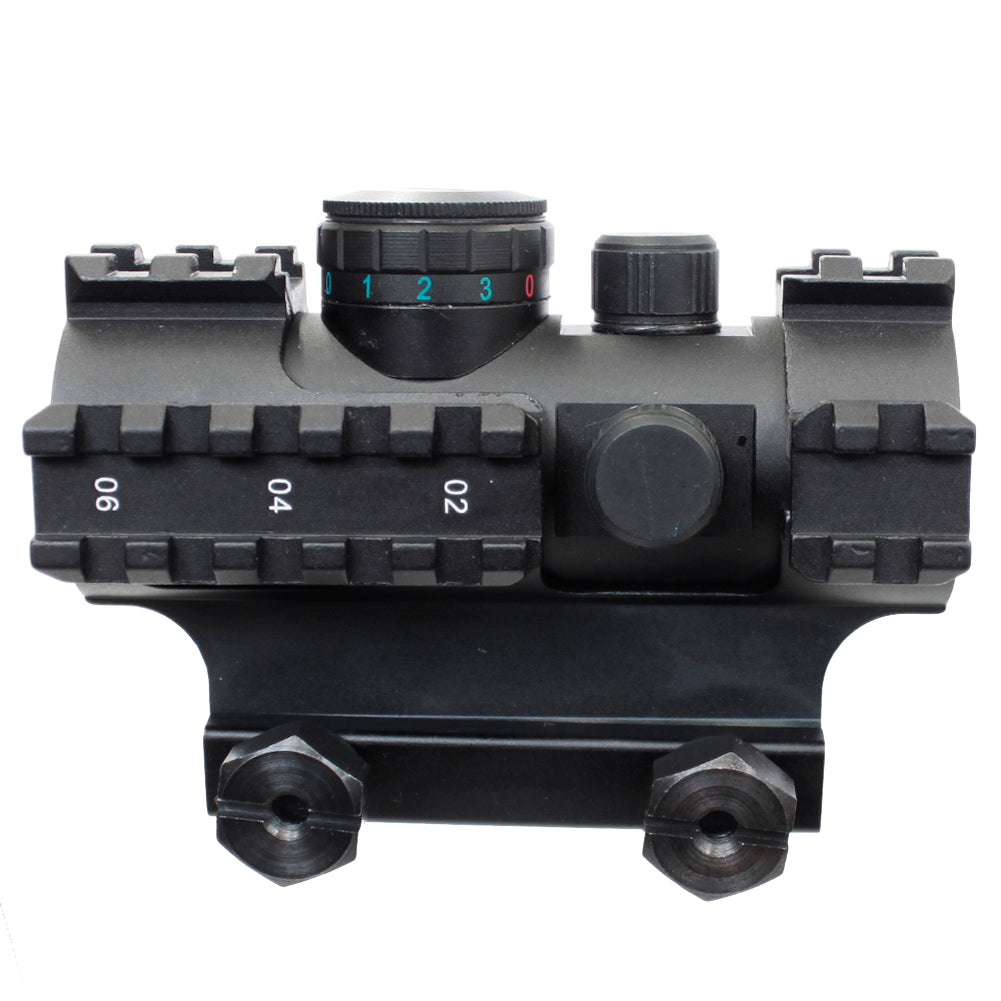 NcStar Red / Green / Blue Dot Reflex Sight 3-Rail Sighting System ...