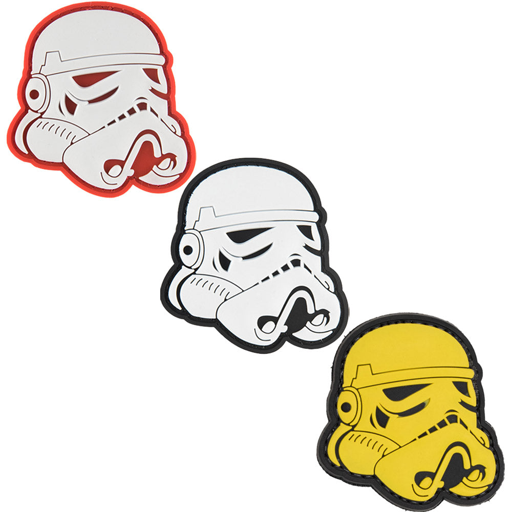 G-FORCE Stormtrooper Helmet Hook & Loop Tactical PVC Morale Patch ...