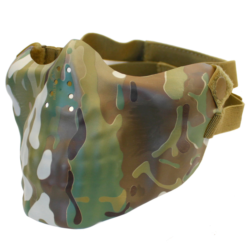 Lancer Tactical Airsoft Nylon Lower Face Mask by TMC - Multicam ...