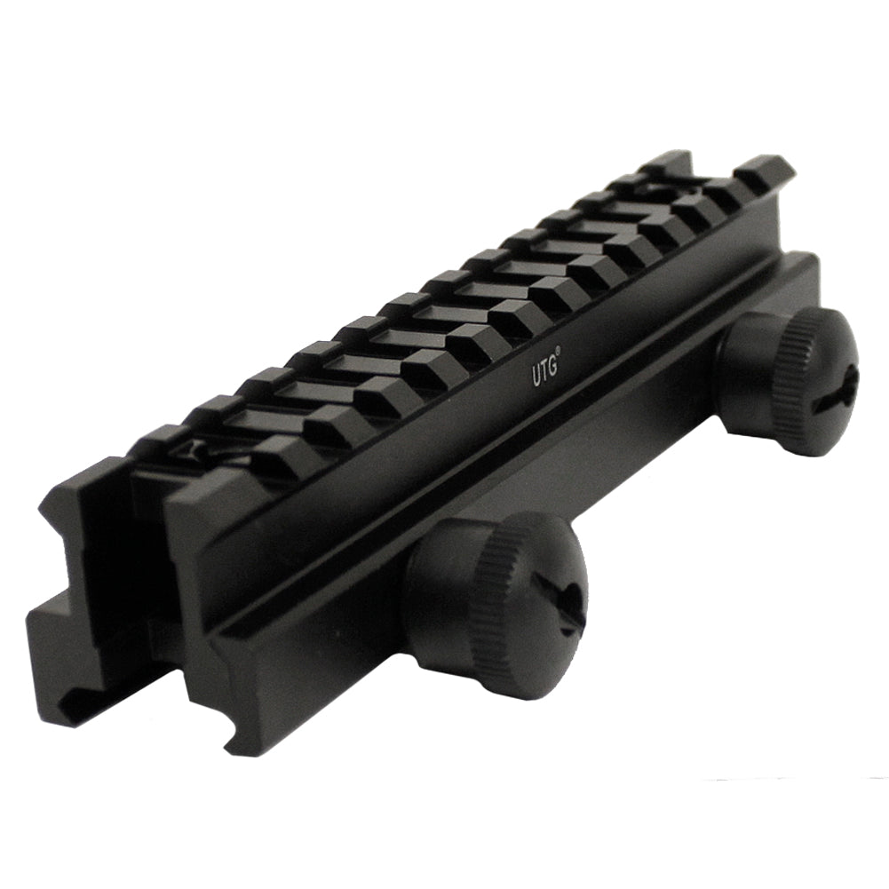 AirsoftNMore.com | UTG Full Metal 0.83" Medium Profile QD Scope Riser ...