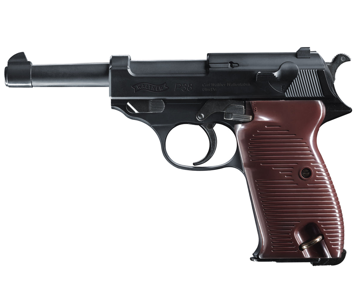 Walther Full Metal P38 Co2 Blowback .177 BB Gun Air Pistol by Umarex ...
